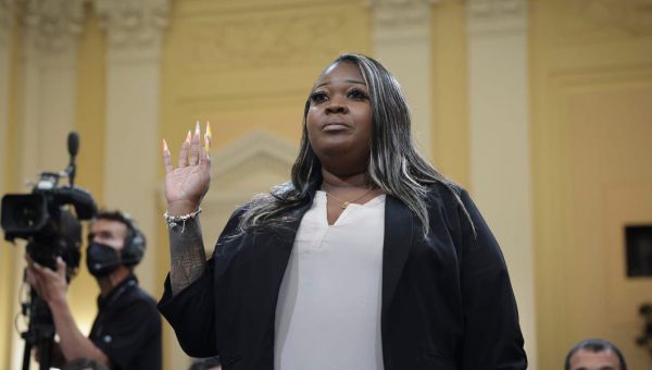 Black Georgia election worker Shaye Moss received racist threats after ...