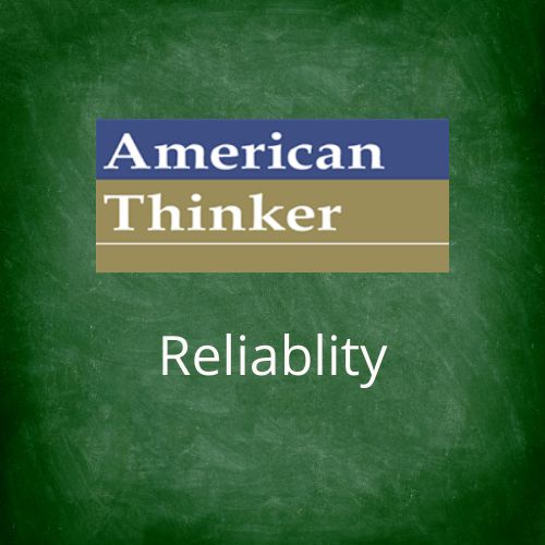 Is American Thinker Reliable?
